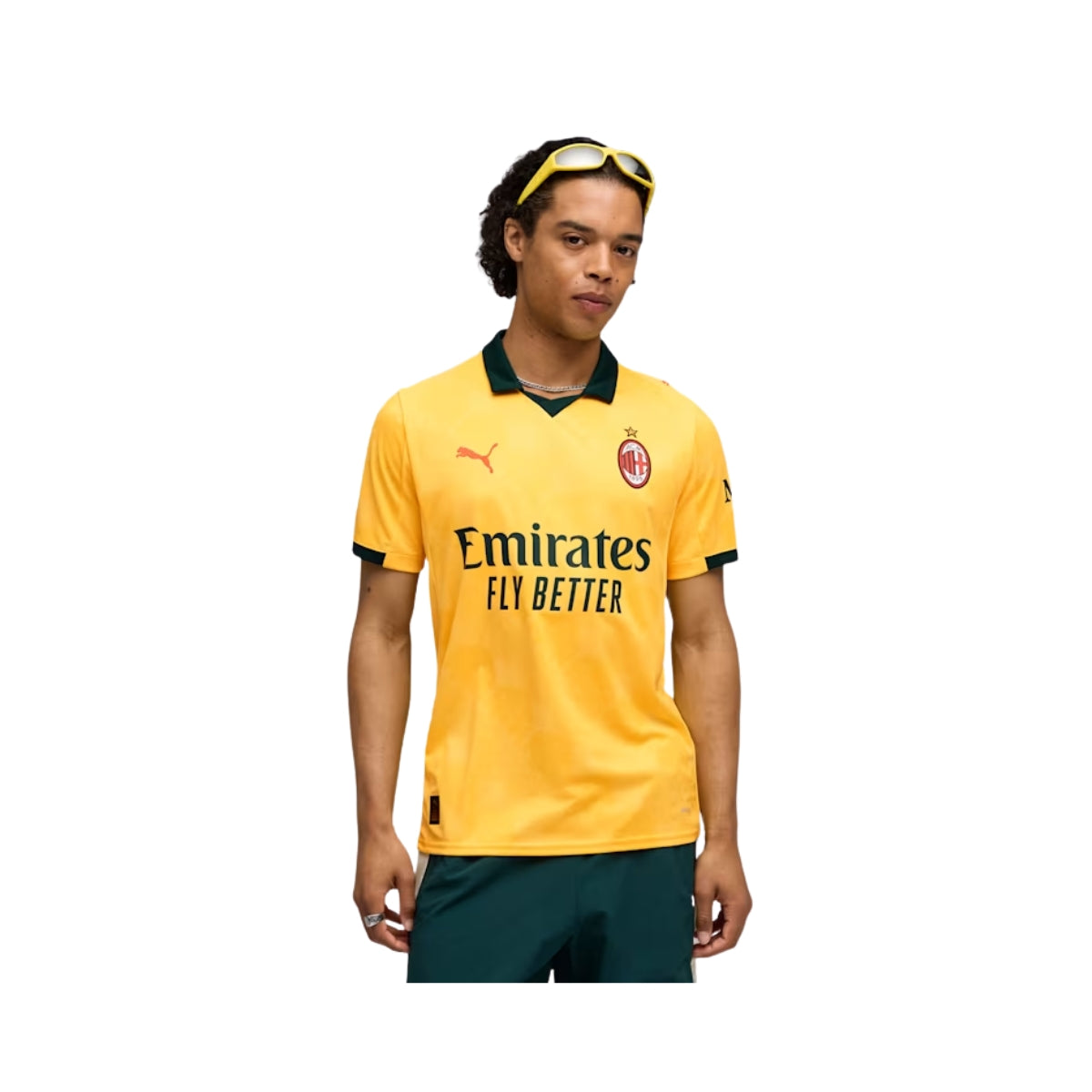 2025/26 AC Milan Men's Replica Third Soccer Men's Jersey – Sunny Yello ...