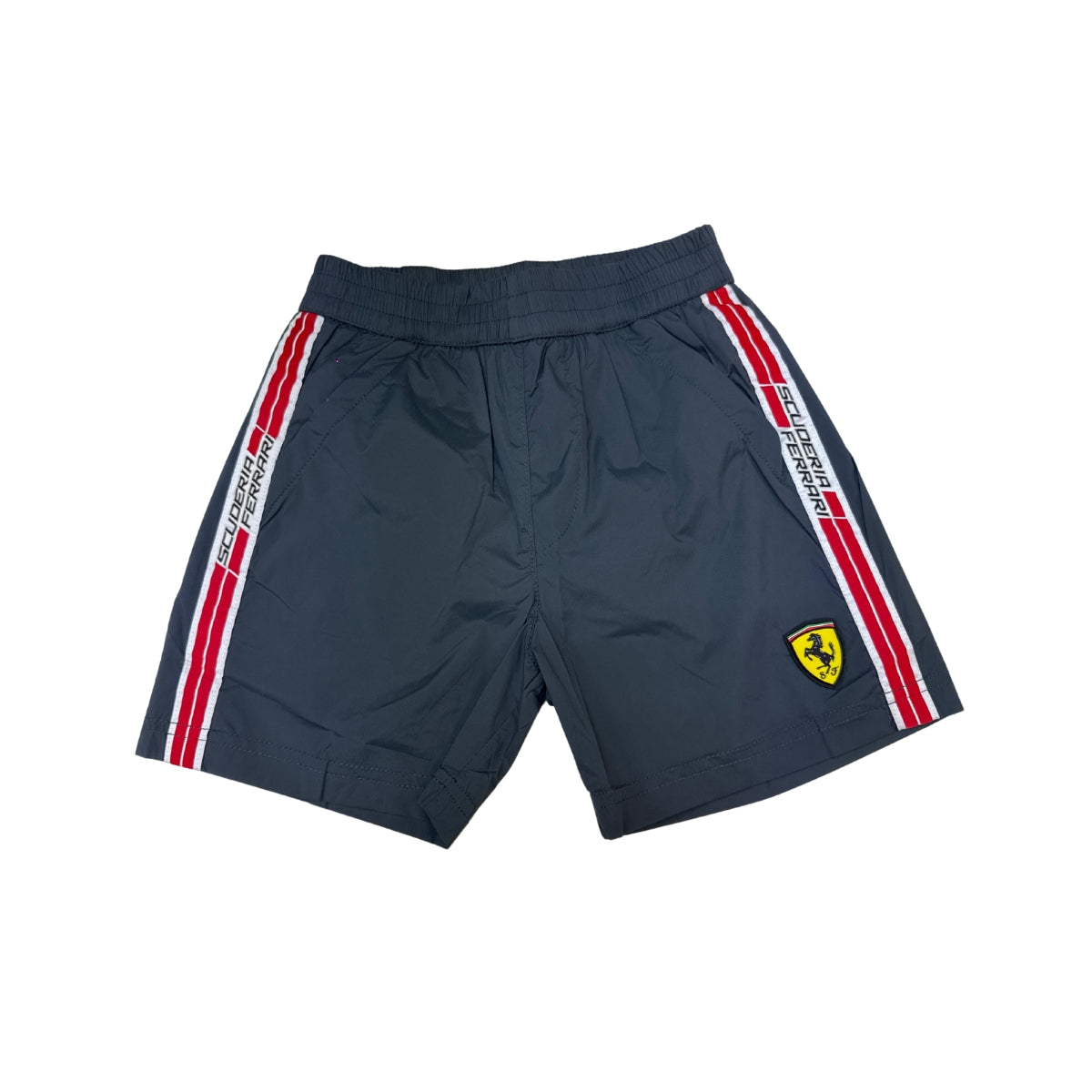 Scuderia Ferrari F1™ Team Kids Swimsuit Icon Short - Gray – FANABOX™